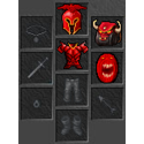 Demon Set - Tibia Itens