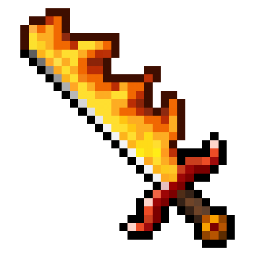 Fire Sword - Tibia Itens